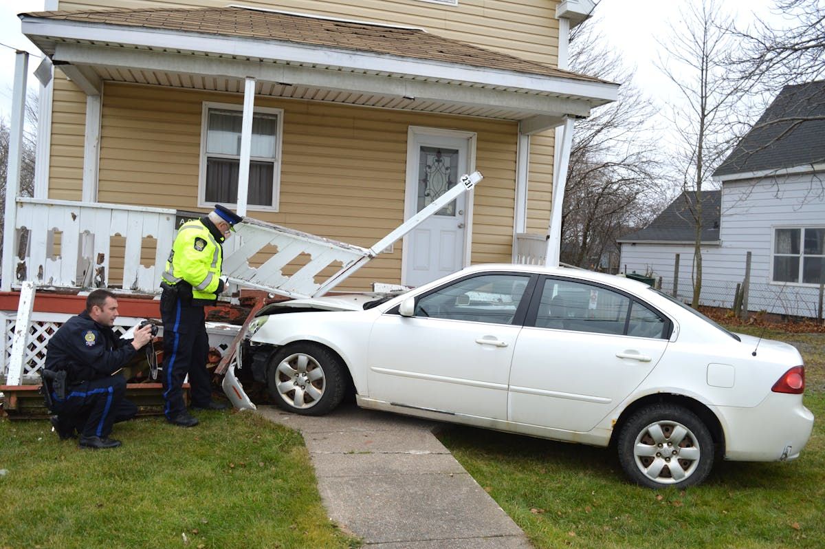 Woman learning to drive ends up crashing into house | PNI Atlantic News