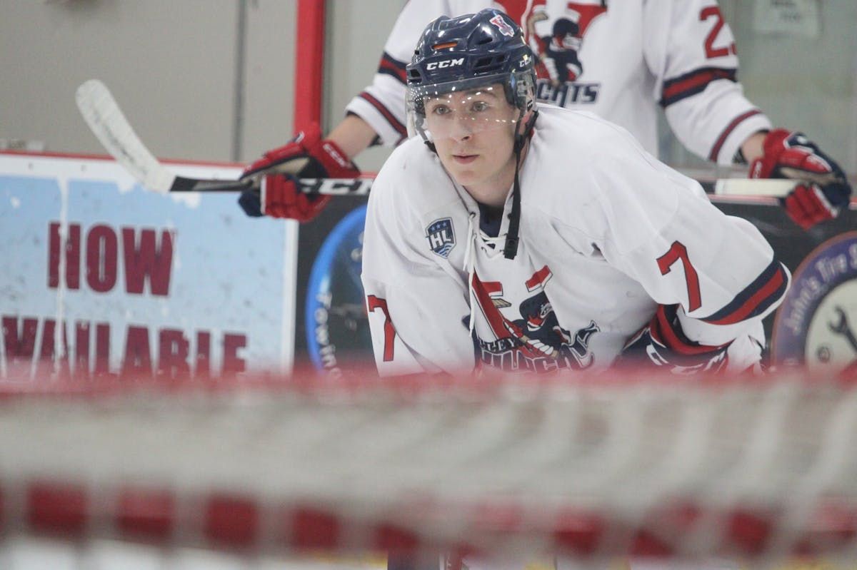 Alex Drover reunites with best friend Ethan Landry with the Berwick, N ...