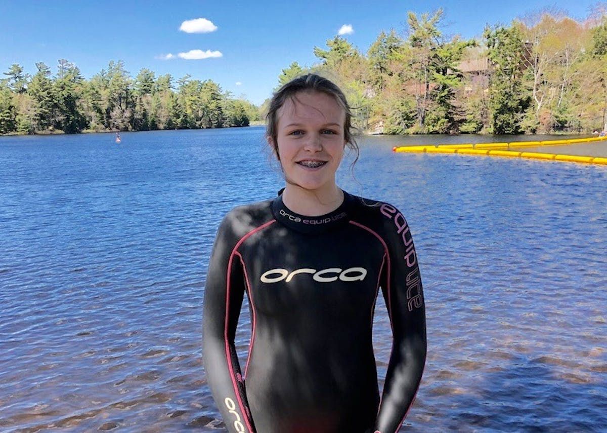 Truro girl taking part in the Big Swim | PNI Atlantic News