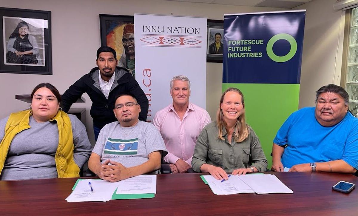 Australian company signs MOU with Innu Nation to look at feasbility of ...