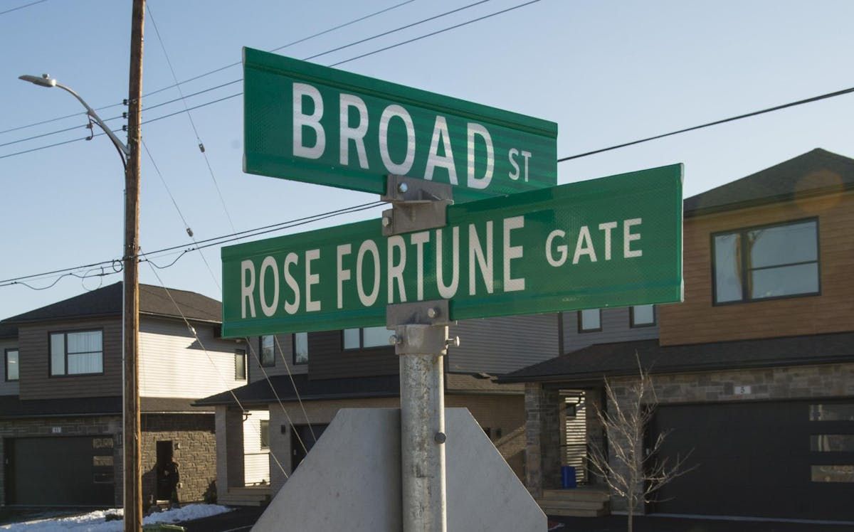 What’s in a street name? Rose Fortune: Black Loyalist, female cop ...