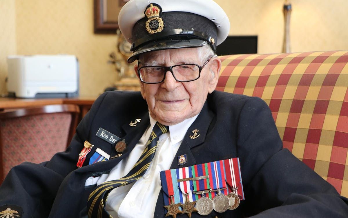 U-boat hunter Roderick Deon returns to Juno Beach for D-Day | PNI ...