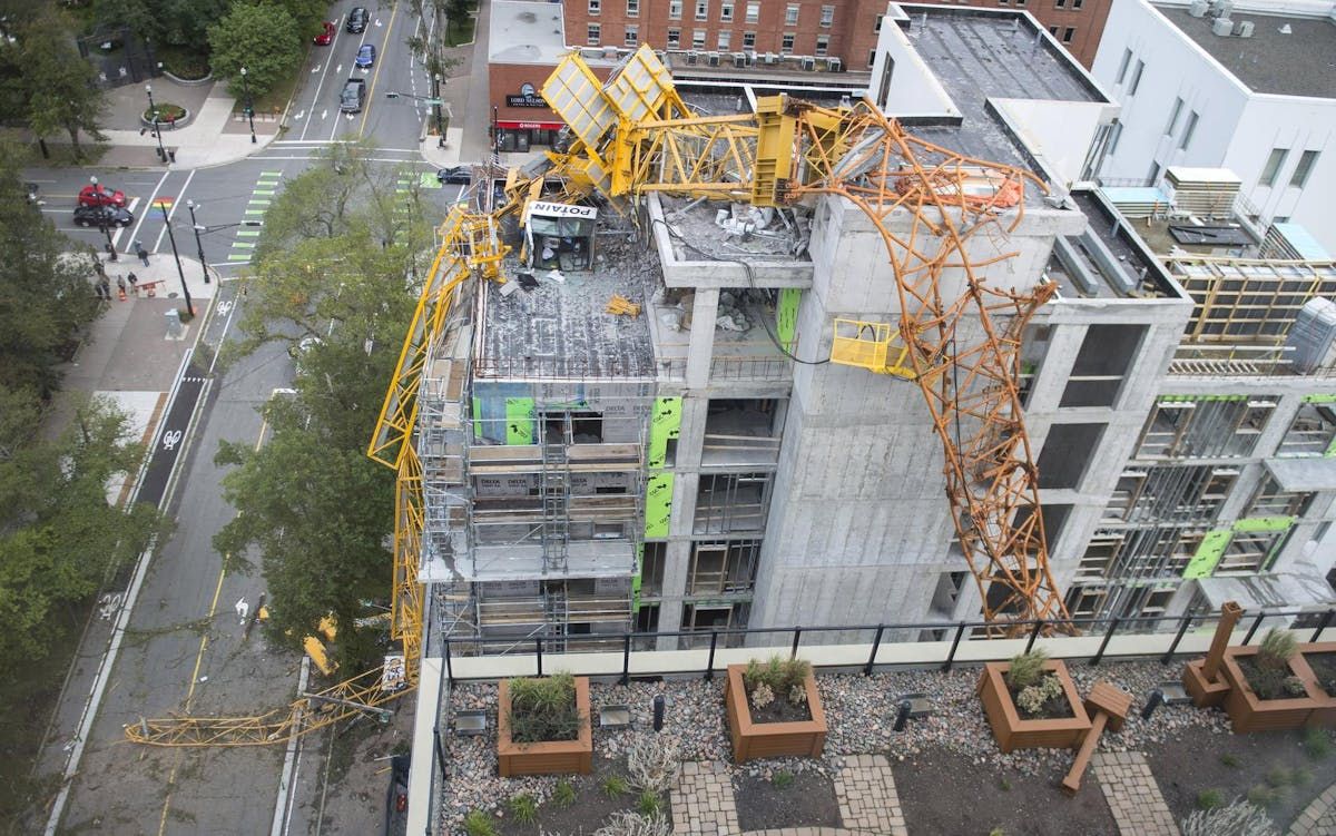 Crane collapse in downtown Halifax ‘holy cow moment’ for Dal student ...