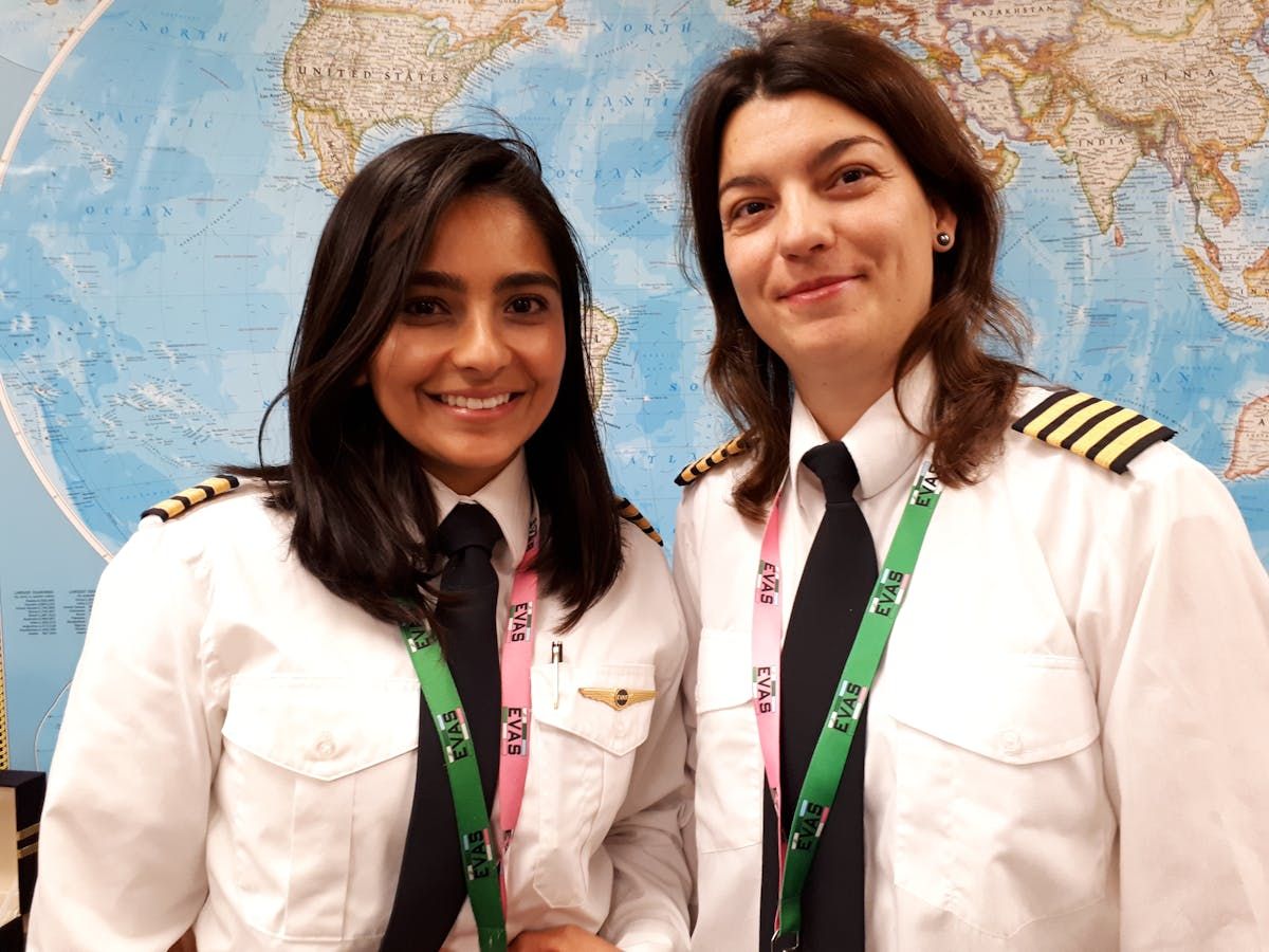 Gander operation introduces first all-female flight crew | PNI Atlantic ...