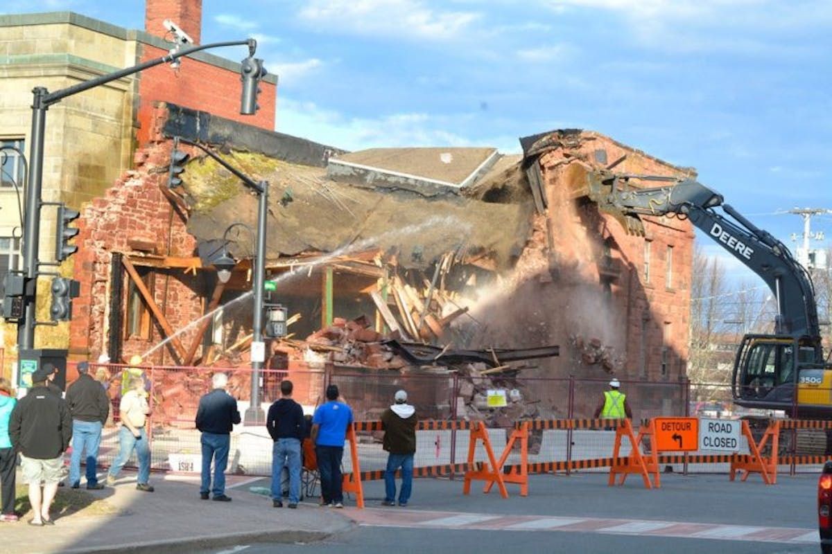 BMO building demolished Gallery | PNI Atlantic News