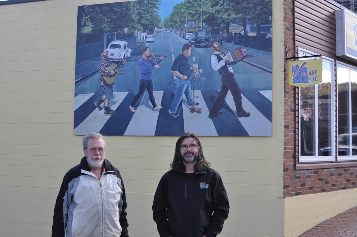 Brightening up Broadway in downtown Corner Brook, one mural at a time ...