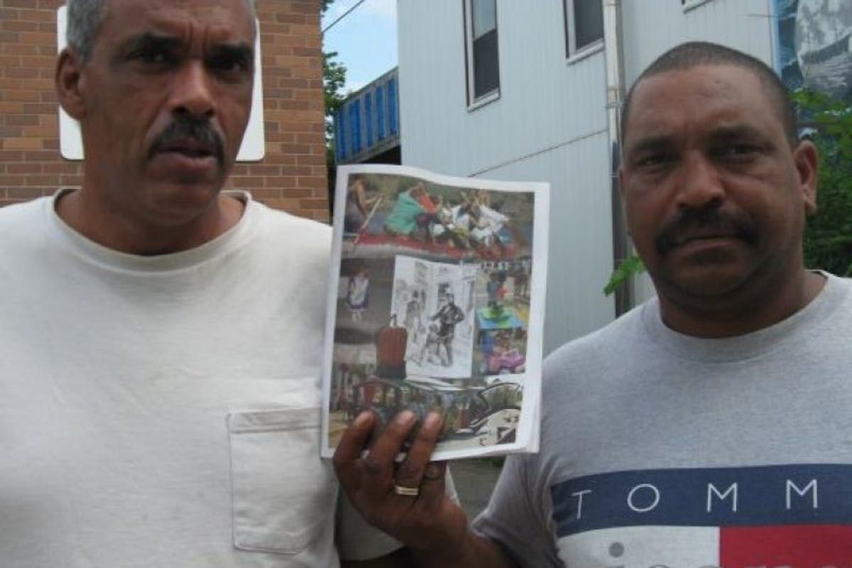 Brochure cover drawing sparks Sam Slick celebration controversy Gallery ...