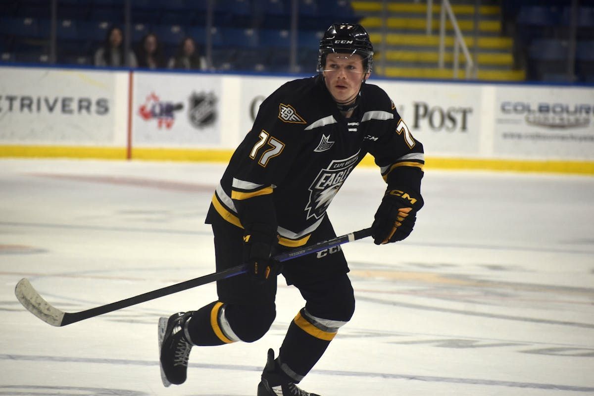 Cape Breton Eagles’ Shortall nominated for Marcel Robert Trophy ...
