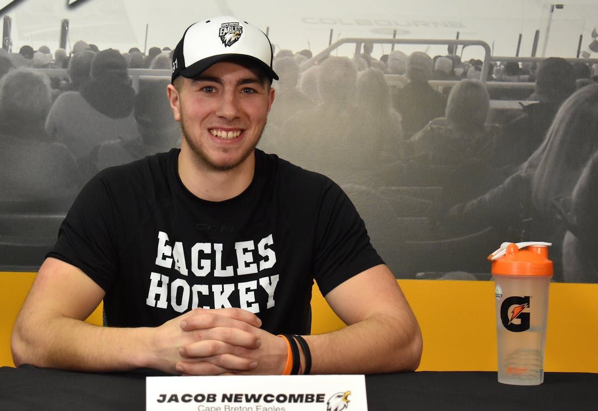 'It's going to be a big night'; Cape Breton Eagles' Jacob Newcombe to ...