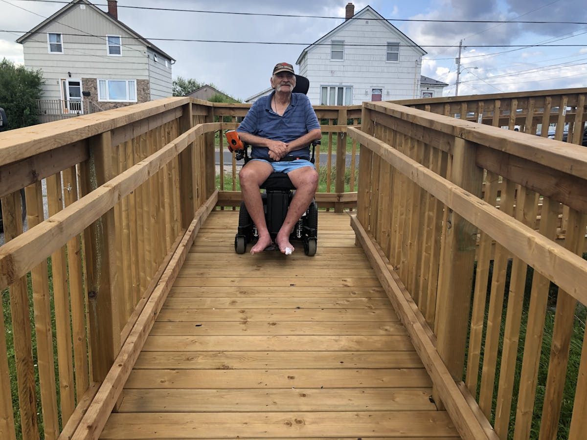 Cape Breton senior gets wheelchair ramp after eight months stuck at ...