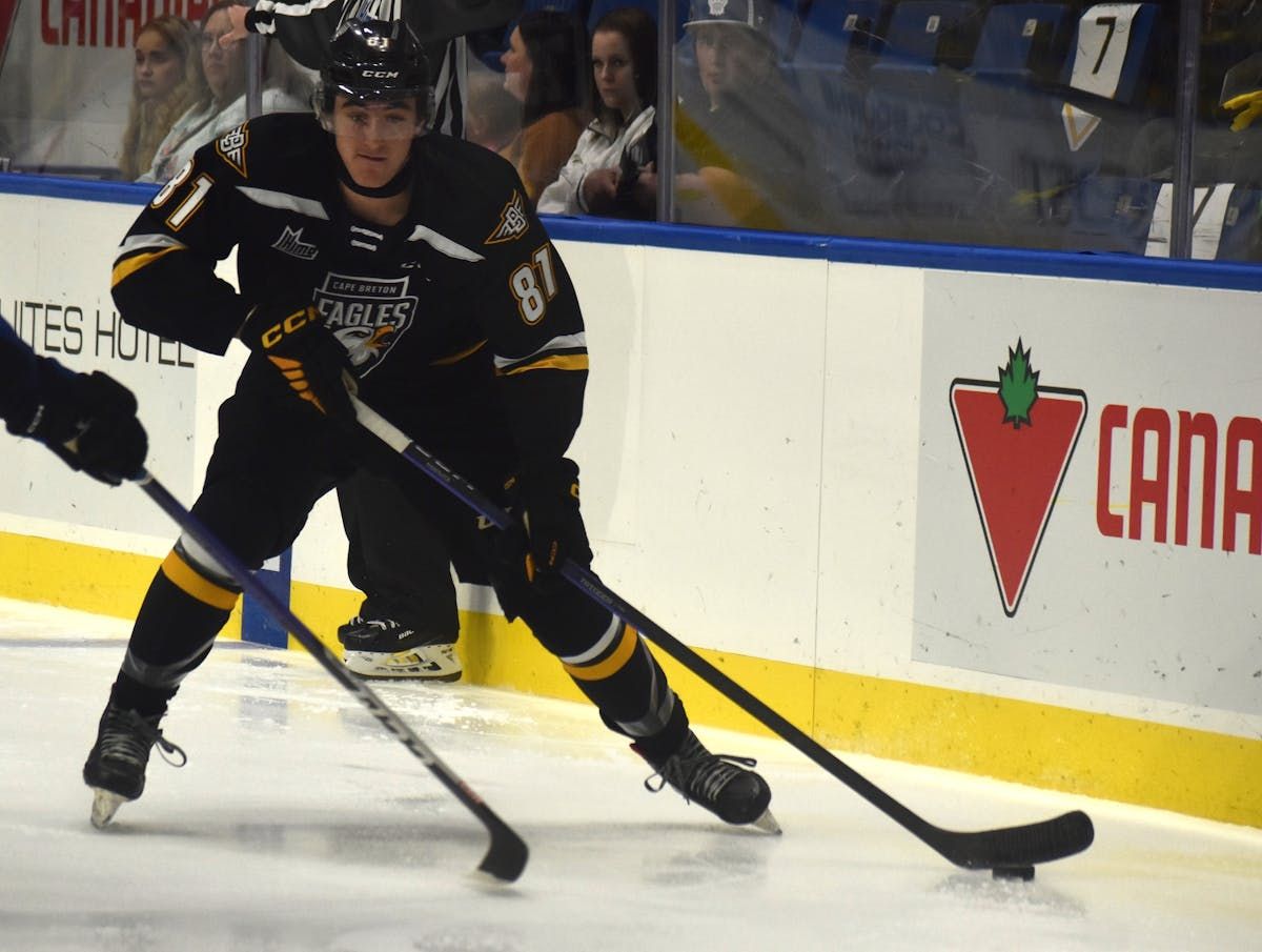 Cape Breton Eagles loan overage forward Fullerton to Saint John | PNI ...