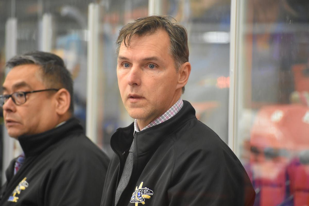 Former NHL goaltender Dwayne Roloson coaching Team B.C. in Membertou ...