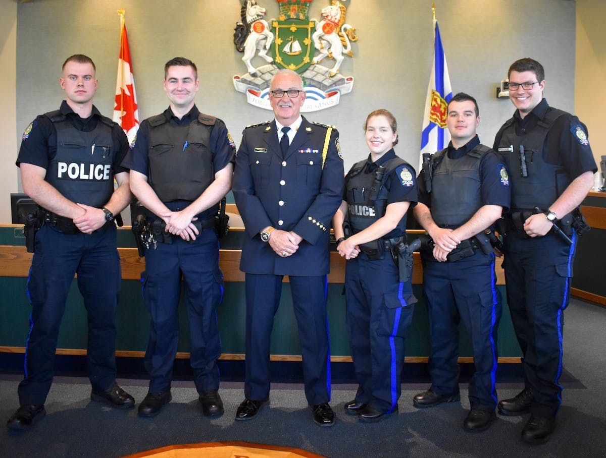 Five new officers join Cape Breton Regional Police Service | PNI ...