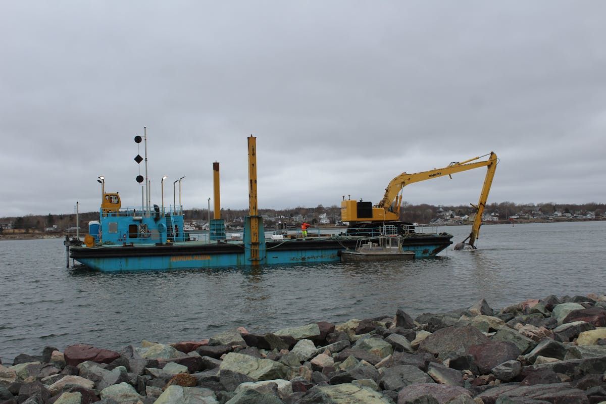 Dredging for a dock | PNI Atlantic News