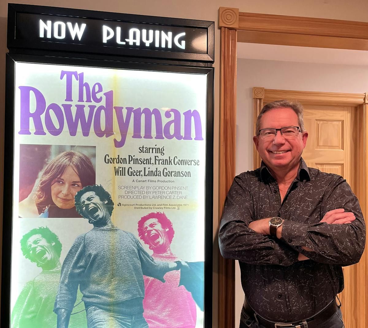 Now showing: C.B.S. man scores original 'The Rowdyman' movie poster ...
