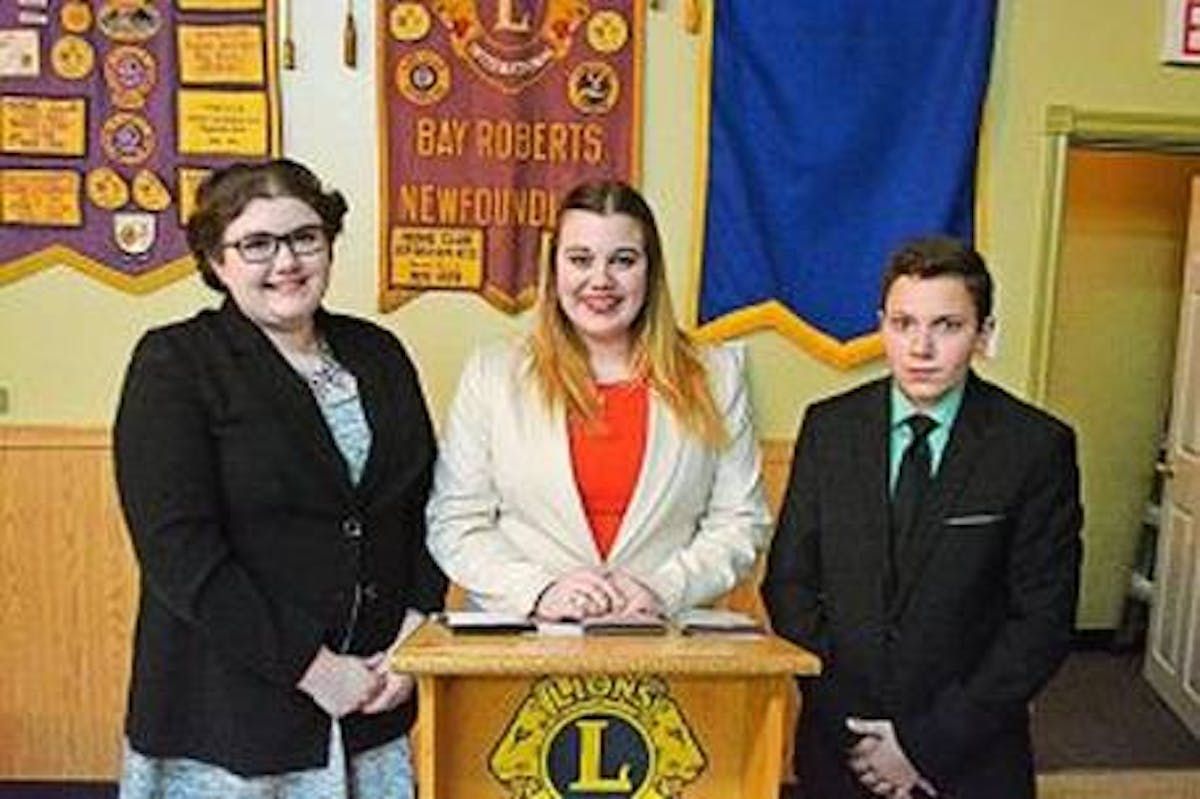Bay Roberts' Mackenzie Collins wins Lions speak off | PNI Atlantic News