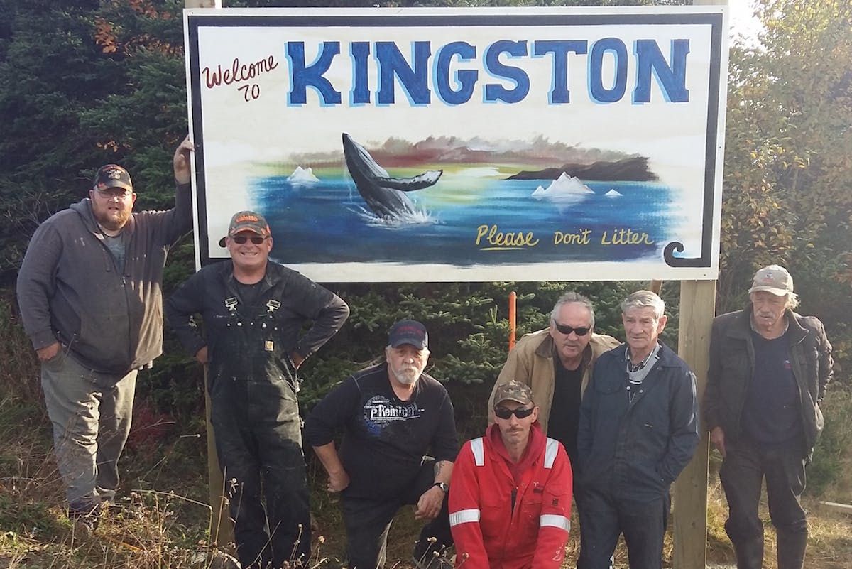 Kingston shows off new welcoming sign | PNI Atlantic News