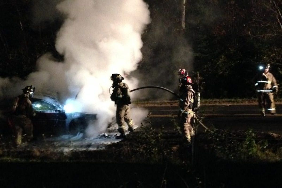 Car fire in Culloden Gallery | PNI Atlantic News