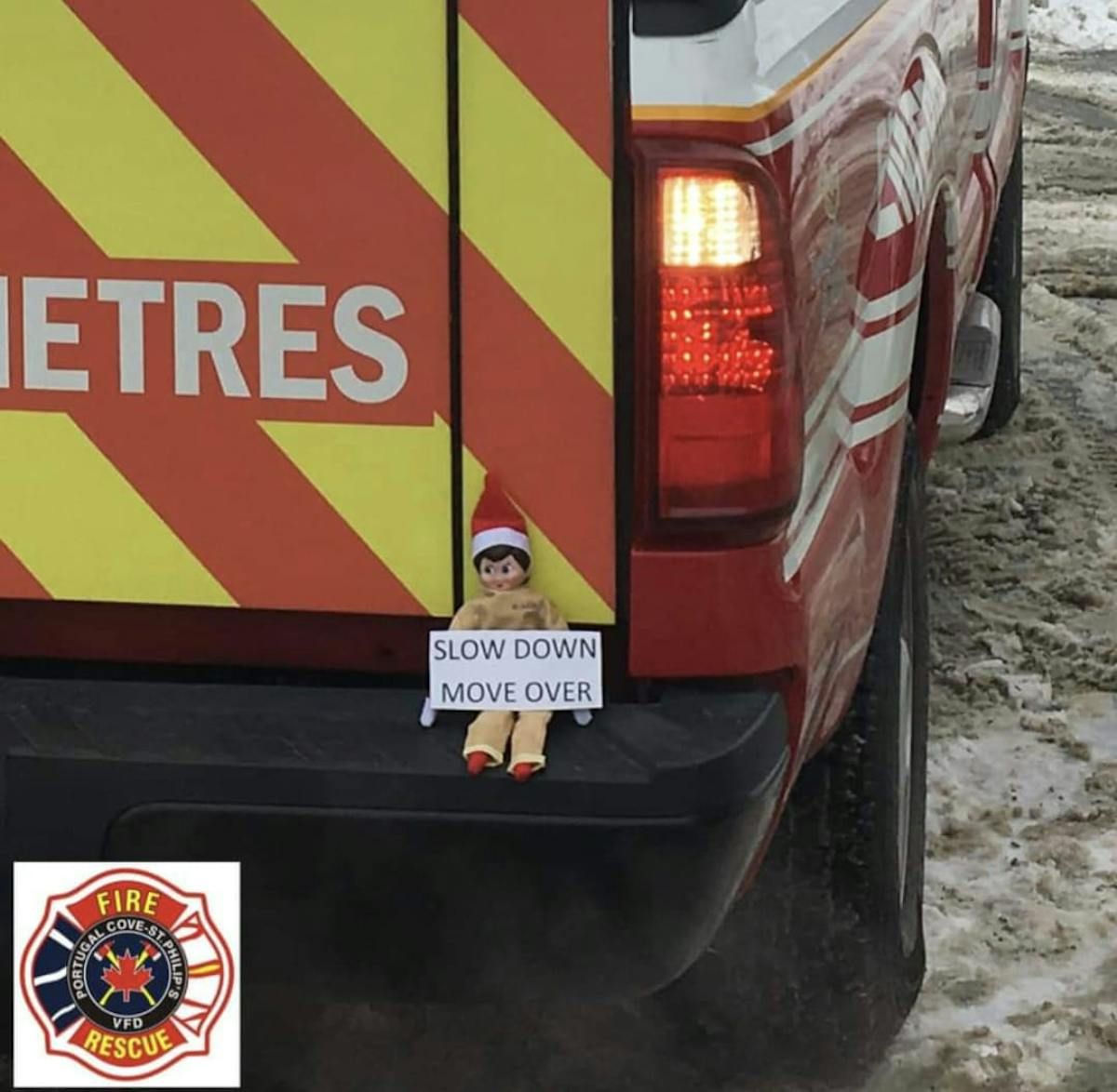 Elf on the Shelf for fire safety: PCSP fire department's holiday ...