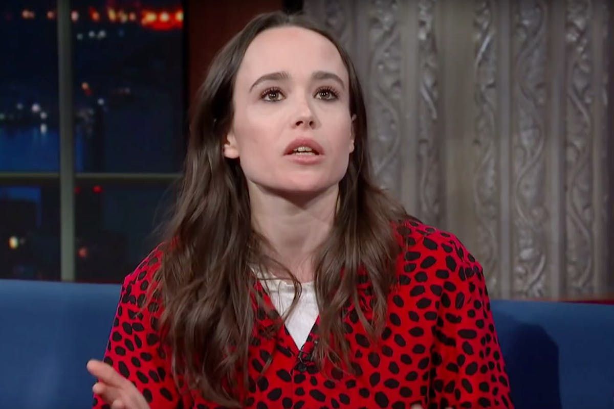 Ellen Page speaks out about Northern Pulp on The Late Show with Stephen ...