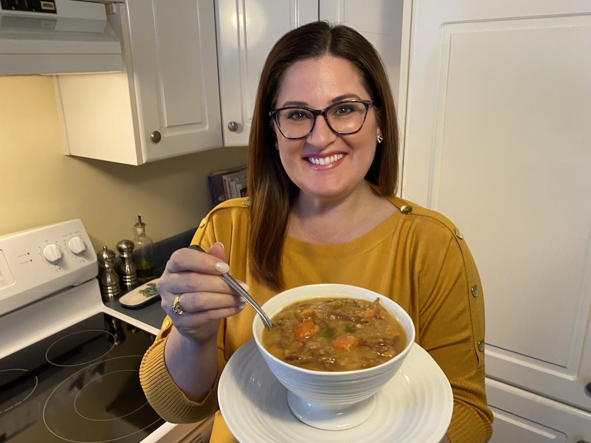 ERIN SULLEY: It's soup weather, so use that leftover holiday ham bone ...