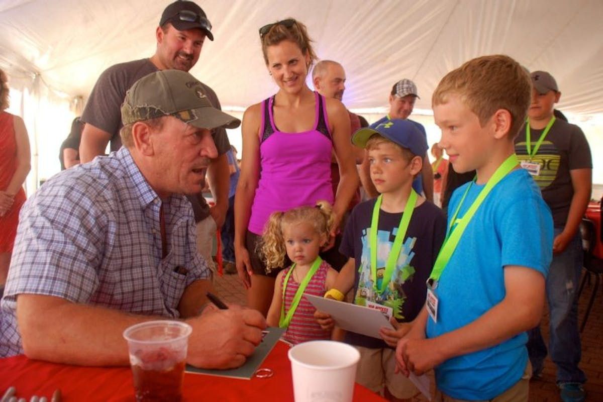 Fans line up to see Troy Landry at Yarmouth's multicultural festival ...