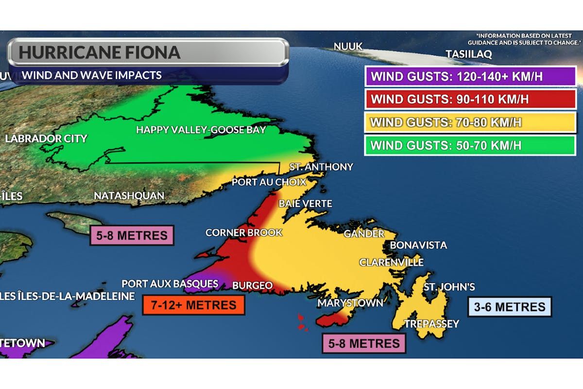If all the factors play out, Fiona could be very severe and devastating ...
