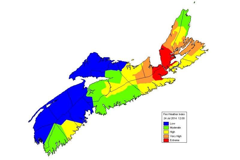 July 25: Rain wets down fire danger in western Nova Scotia Gallery ...