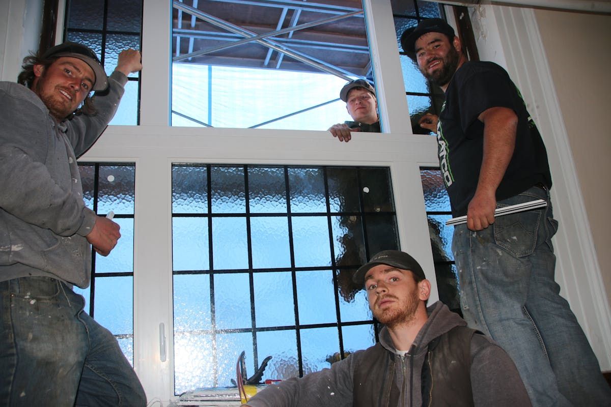 Installation of new windows at Truro's First United Church underway ...