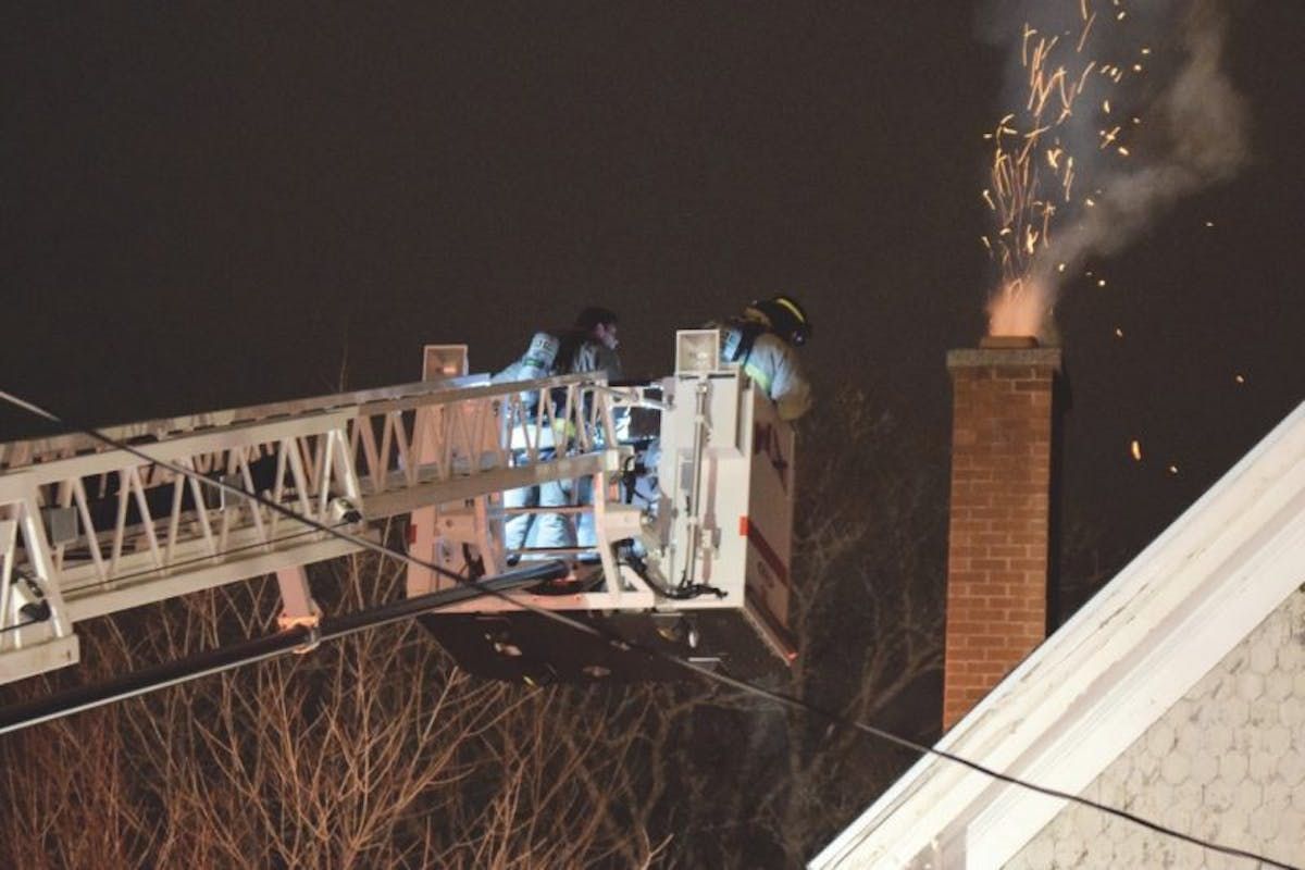 Queen Street flue fire Gallery | PNI Atlantic News