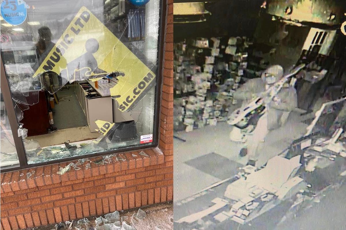 Hitting a low note: Mount Pearl music store owner shocked after robber ...