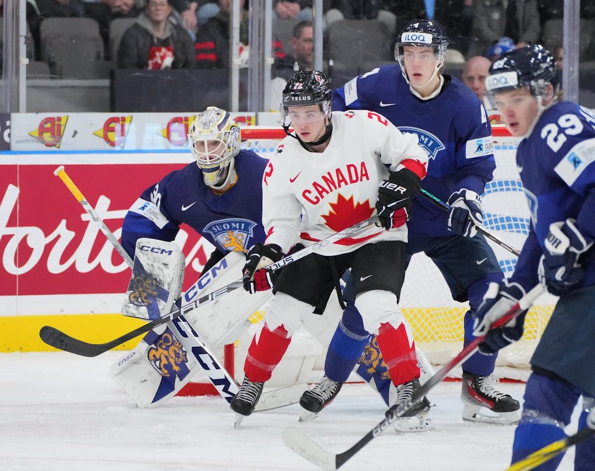 IIHF WORLD JUNIORS: Mathis Rousseau leads Canada past Finland | PNI ...