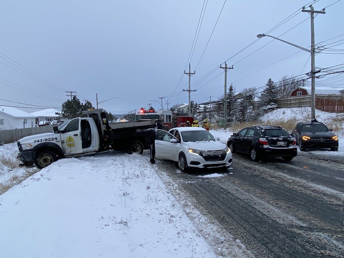 UPDATED: Slippery road conditions lead to multiple vehicle crashes in ...