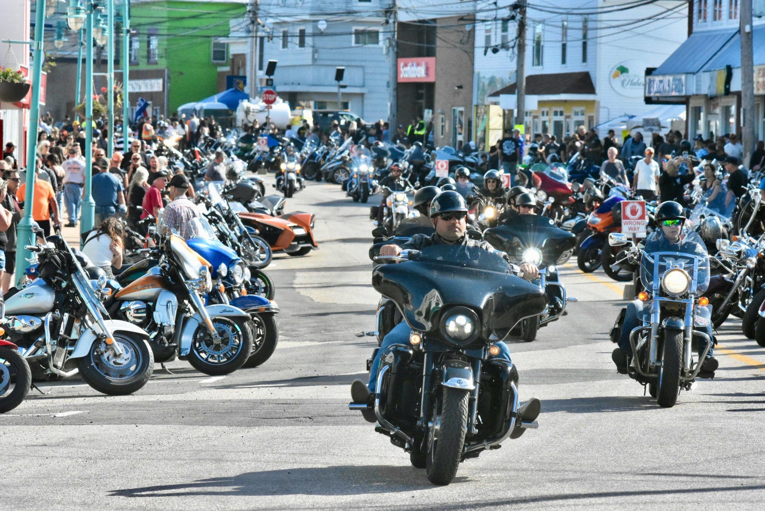 Busy biker weekend in Digby with Wharf Rat and Sou'West Iron and Ink ...