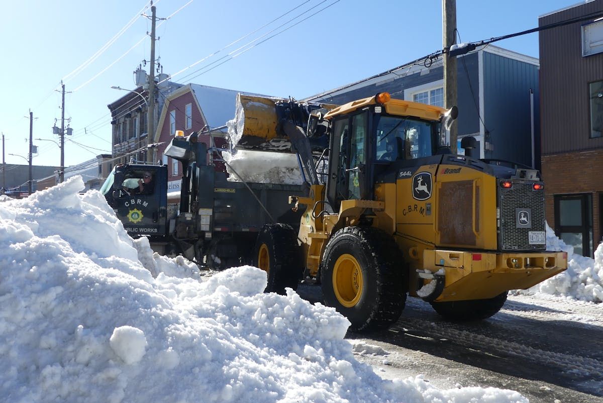 IN PHOTOS: Snow cleanup effort continues in Cape Breton on Friday | PNI ...