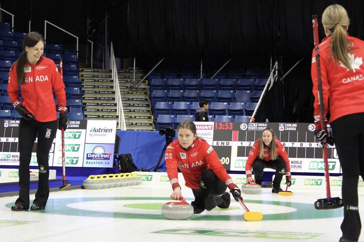 IN PHOTOS: Teams test the ice ahead of World Women's Curling ...