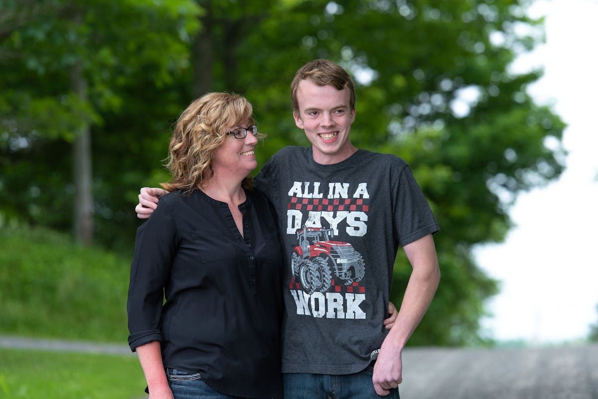 Community shows support for family of young man with 'rare and ...