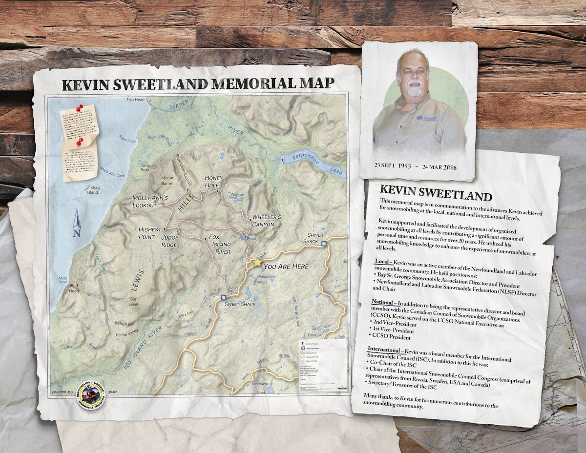 Kevin Sweetland’s contribution to snowmobiling recognized with memorial ...