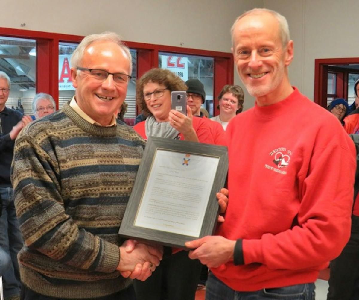 Dr. Howard Wightman recognized at Hearts on Ice in Wolfville | PNI ...