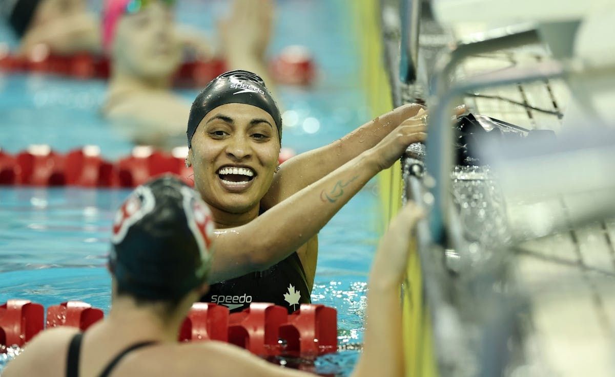Kippens swimmer Katarina Roxon finishes off the podium in opening swim ...