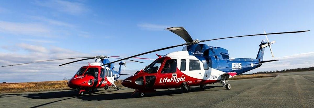 EHS LifeFlight resumes direct transport services to Digby hospital with new choppers | PNI ...