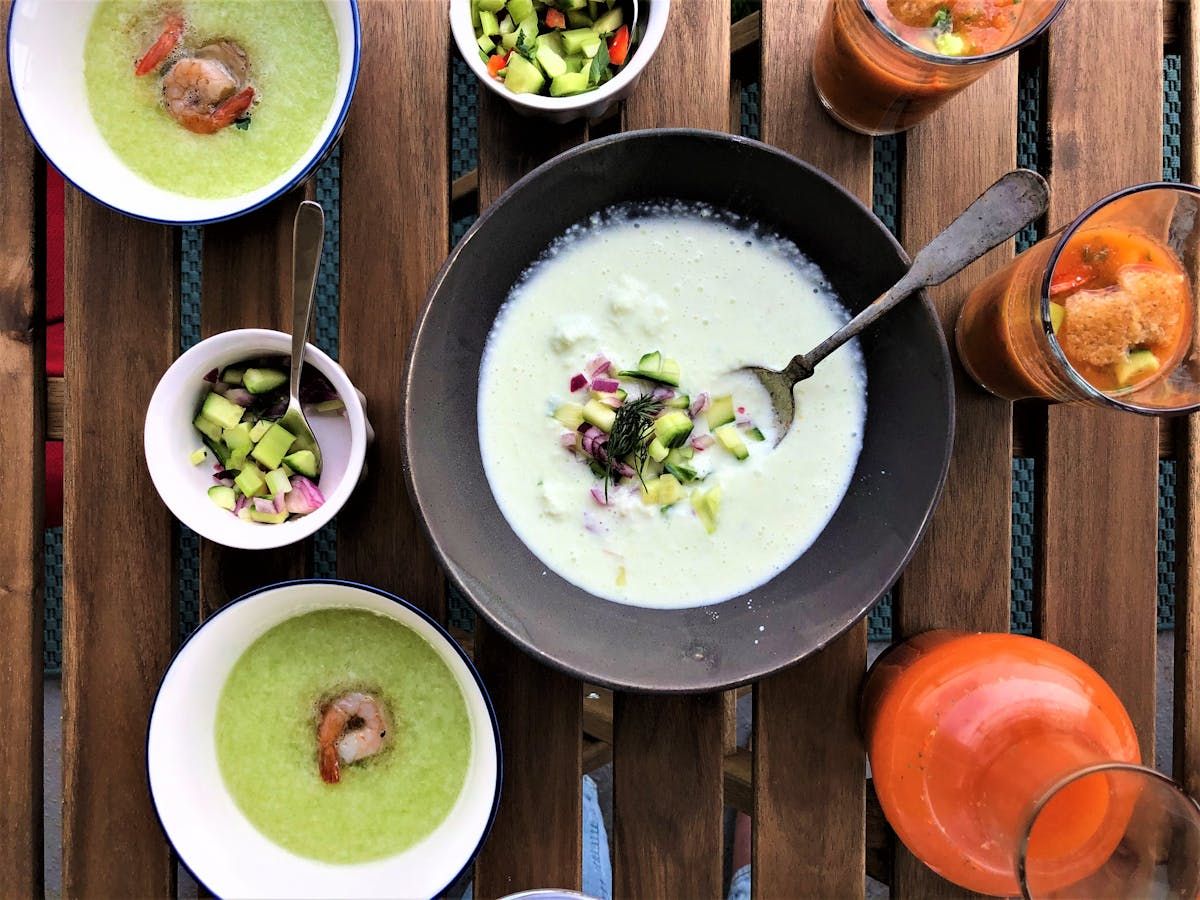 MARK DeWOLF: Chilled soups to help you entertain with ease this summer ...
