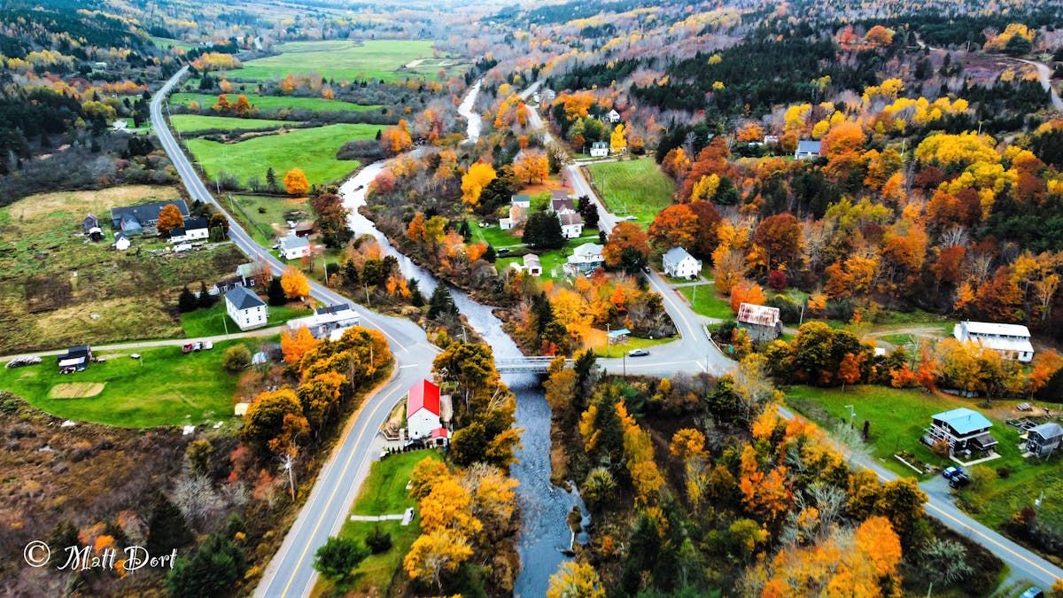 Pictou County man uses drone camera to capture stunning fall photos ...