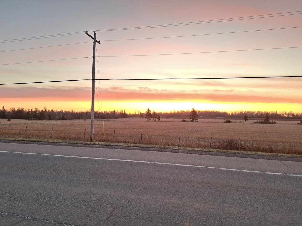 WEATHER PHOTO: Sunrise glow near Wood Islands, P.E.I. | PNI Atlantic News