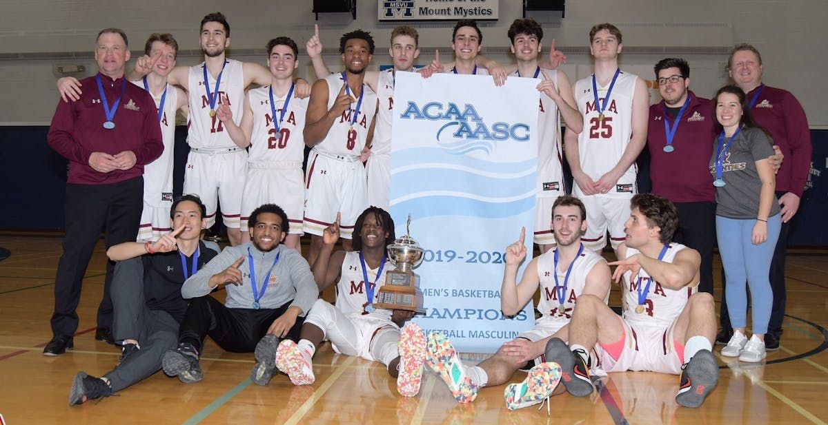Men's basketball Mounties make history with first ACAA championship win ...