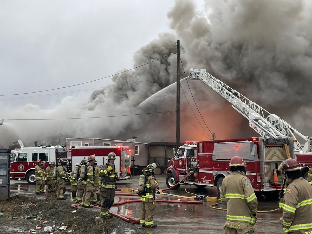 Large fire extinguished at Halifax recycling facility | PNI Atlantic News