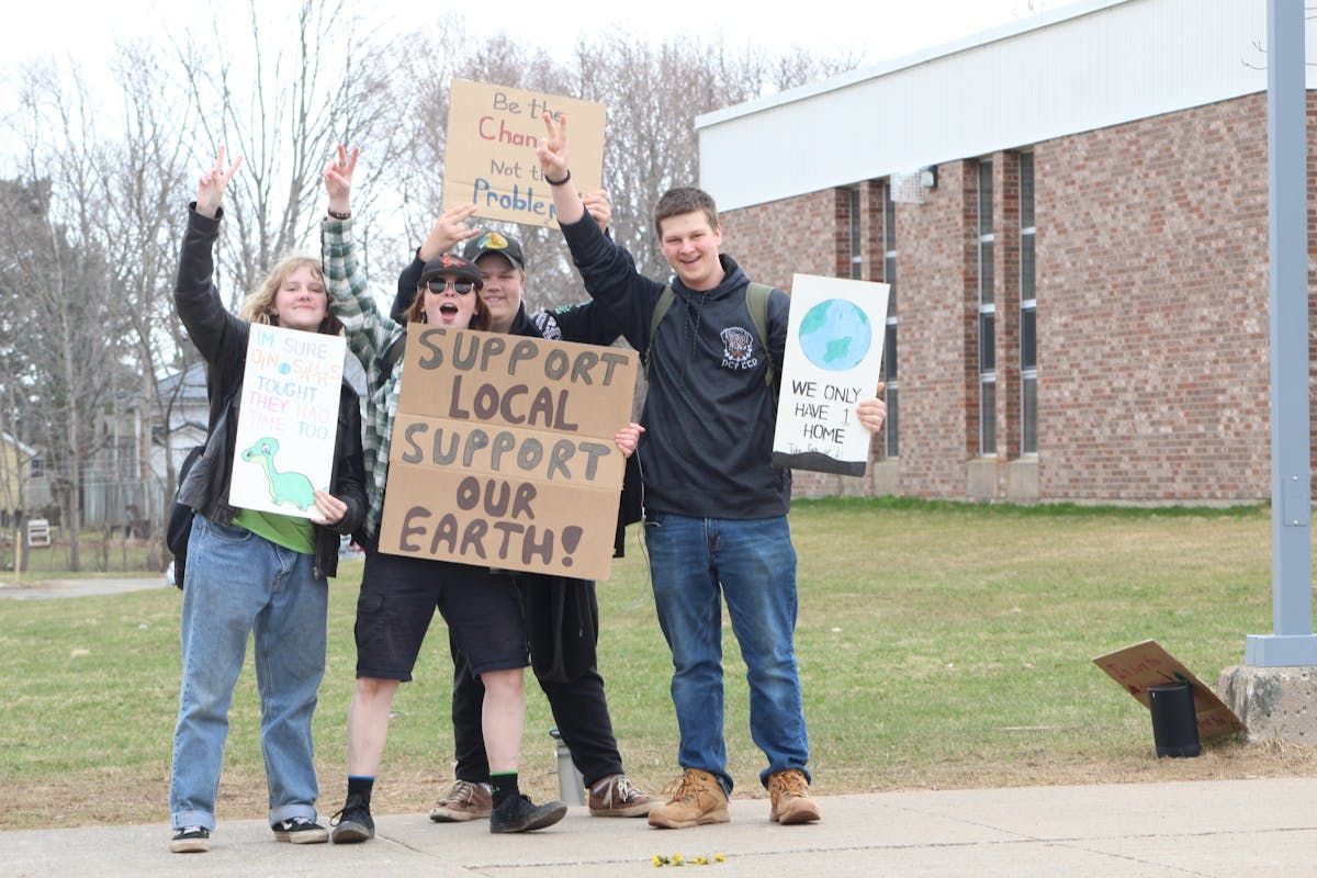 IN PHOTOS: Colonel Gray students hold Earth Day demonstration in ...
