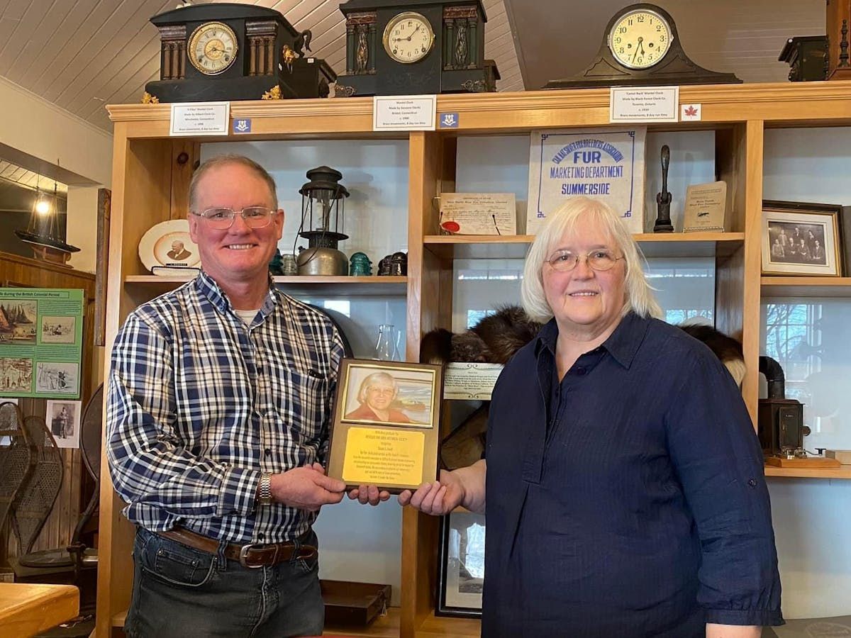 PHOTO: Leard honoured for work with Bedeque and Area Historical Society ...