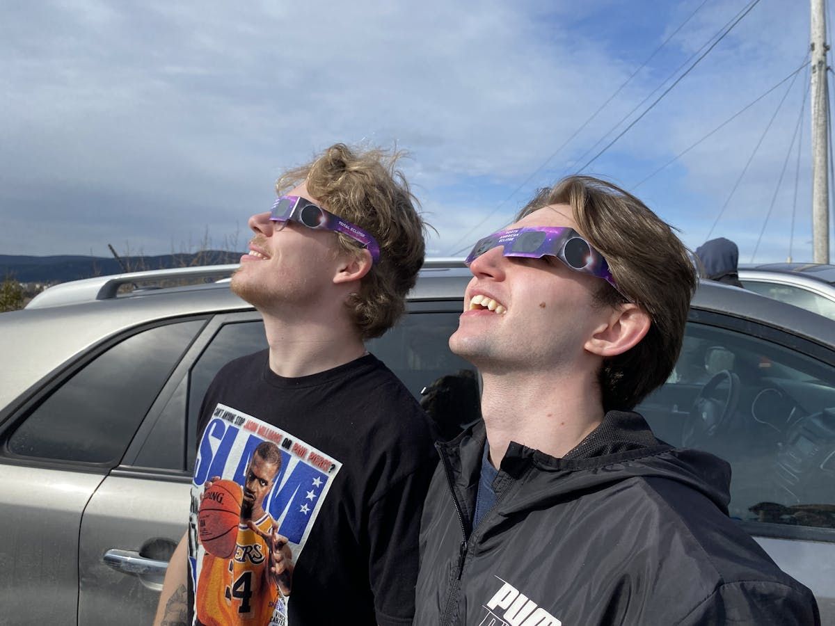 BOB WAKEHAM: After cloudy skies over the Avalon Peninsula on eclipse ...