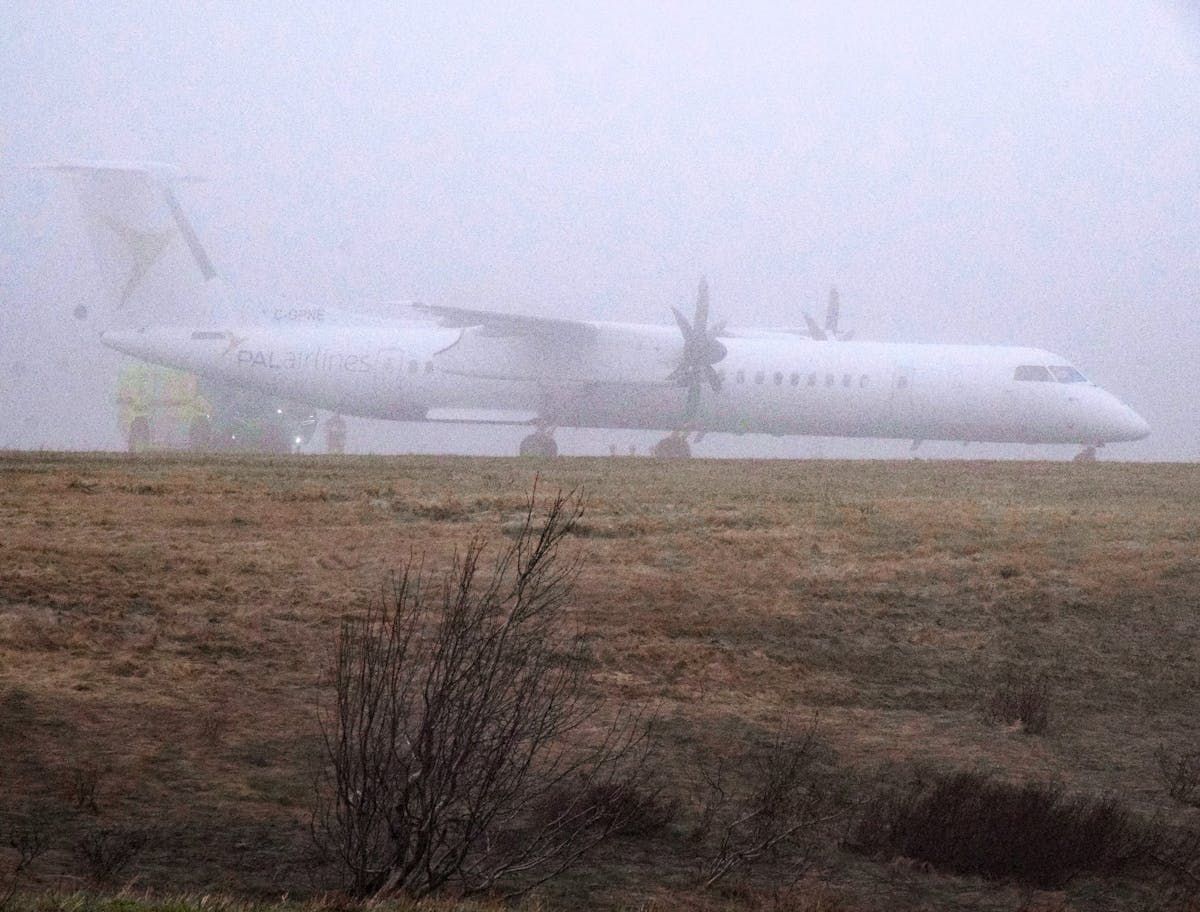UPDATED: Plane leaves runway during landing at St. John's International ...